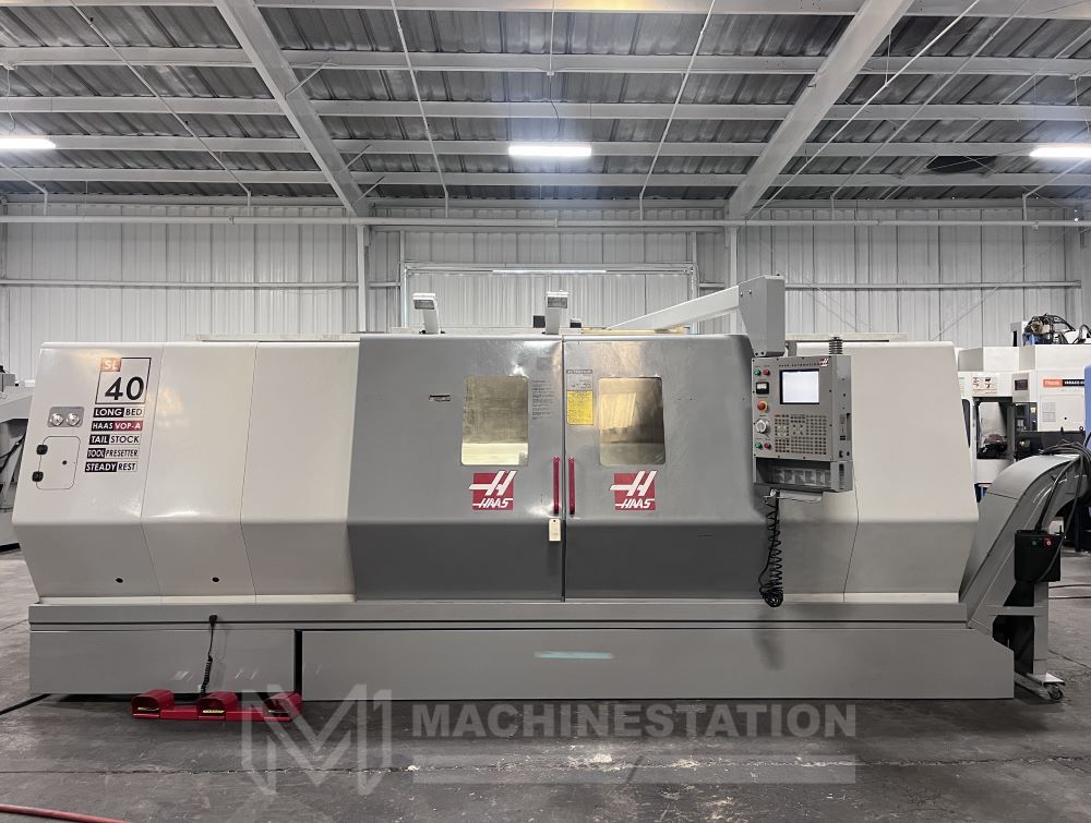 Haas SL-40L CNC Turning Center - Long Bed Lathe - MachineStation India